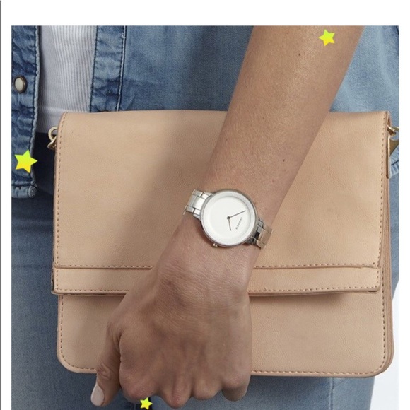 Skagen | Accessories | Skagen Silver Stainlesssteel Quartz Watch | Poshmark